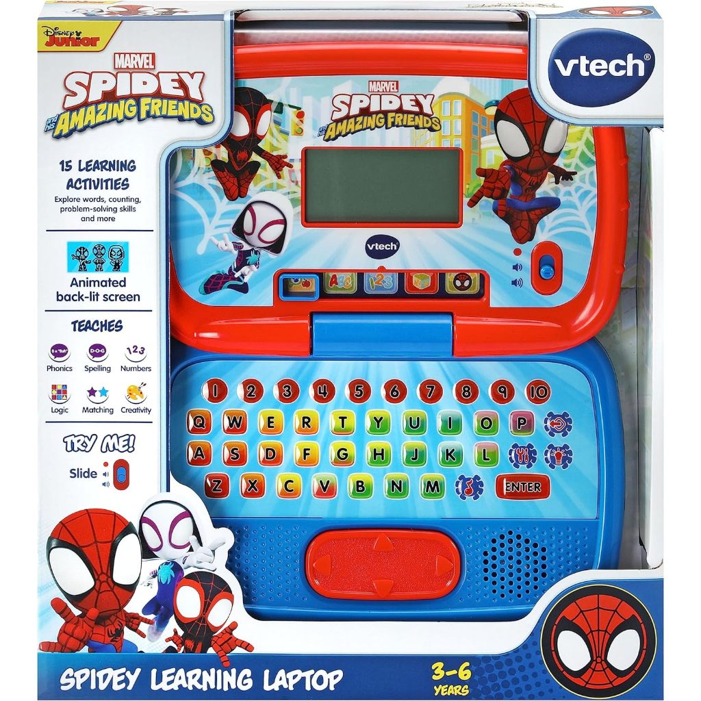 (READY STOCK) VTech Spidey and His Amazing Friends Spidey Learning ...