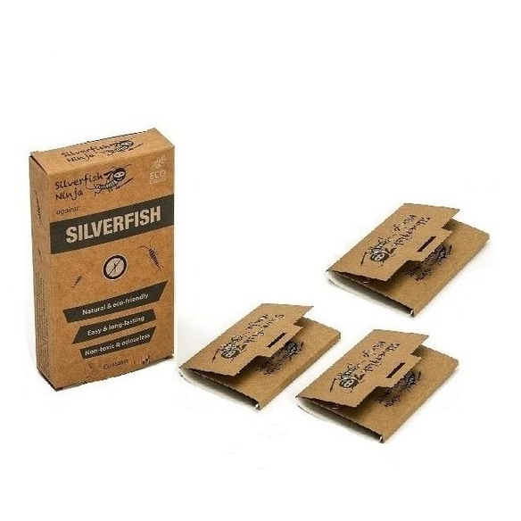 Silverfish repellent trap 3pcs Set Natural Non-toxic Odourless silver ...