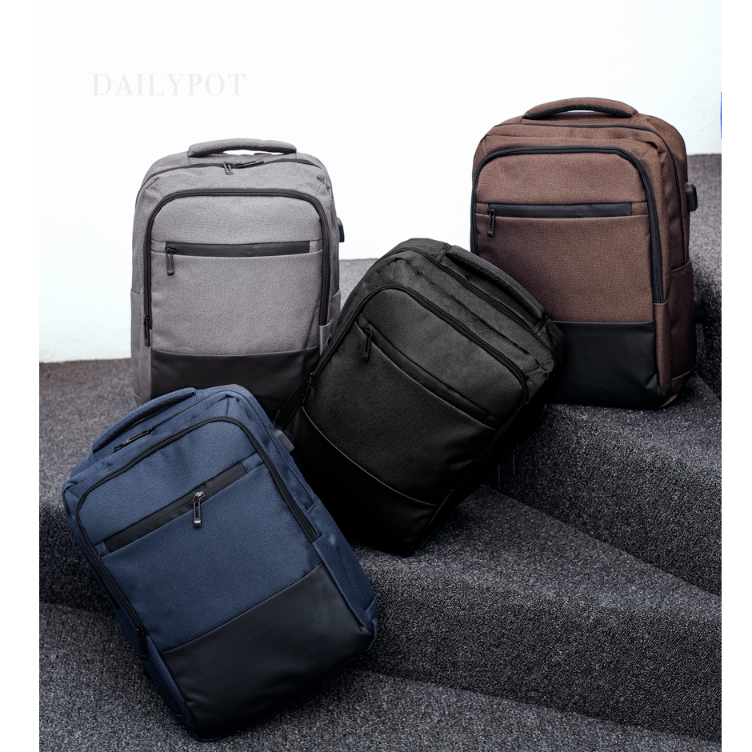 Laptop Backpack Working Backpack Simple Daily Men Bag Laptop Bags ...
