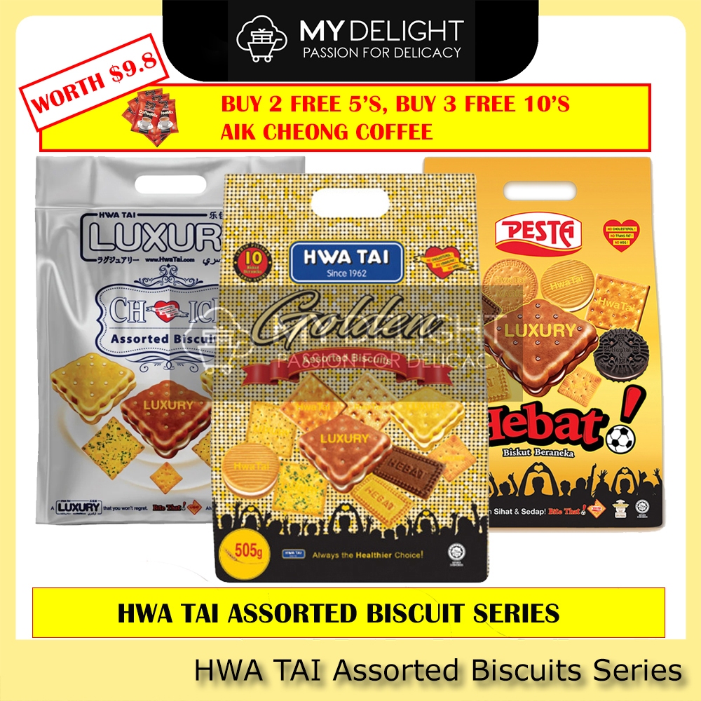 Hwa Tai Golden Luxury Choice Pesta Hebat Assorted Biscuits Similar ...