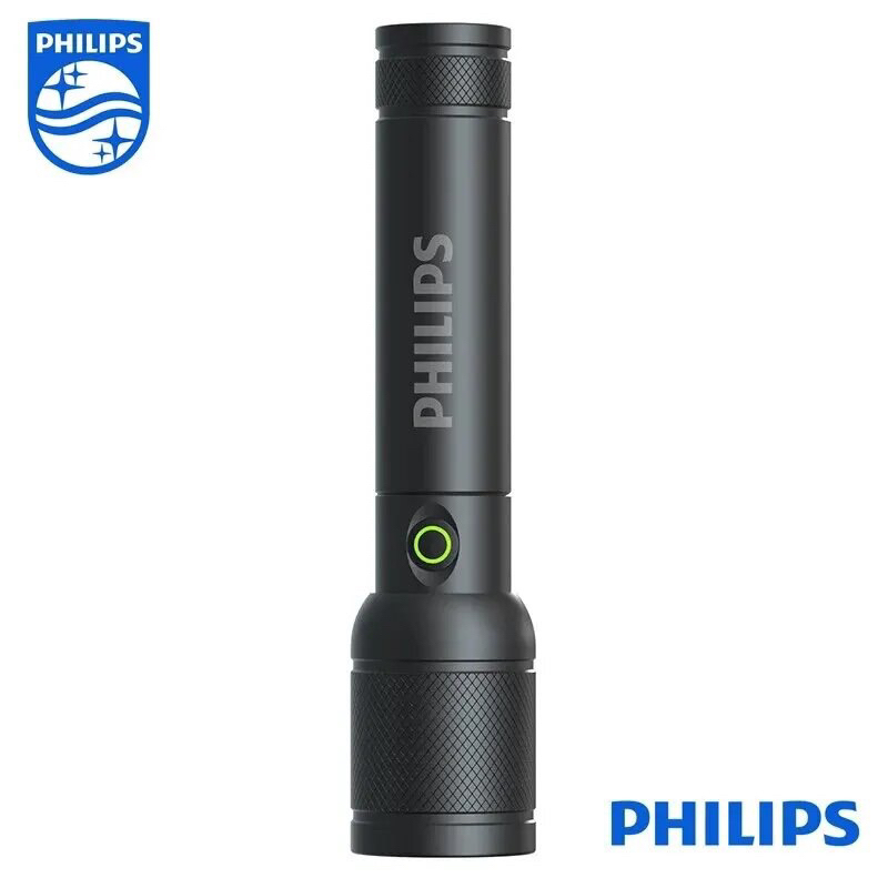 Philips SFL6168 Optical Zoom Portable Flashlight With 4 Lighting Modes ...