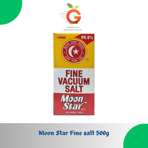 [GreenshineSG]Moon Star Fine salt 500g | Shopee Singapore