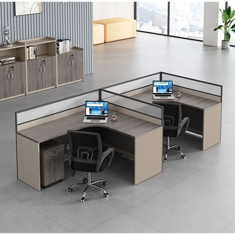 SG Ready Stock H301-306 - L Shape Workstation with High Partition ...