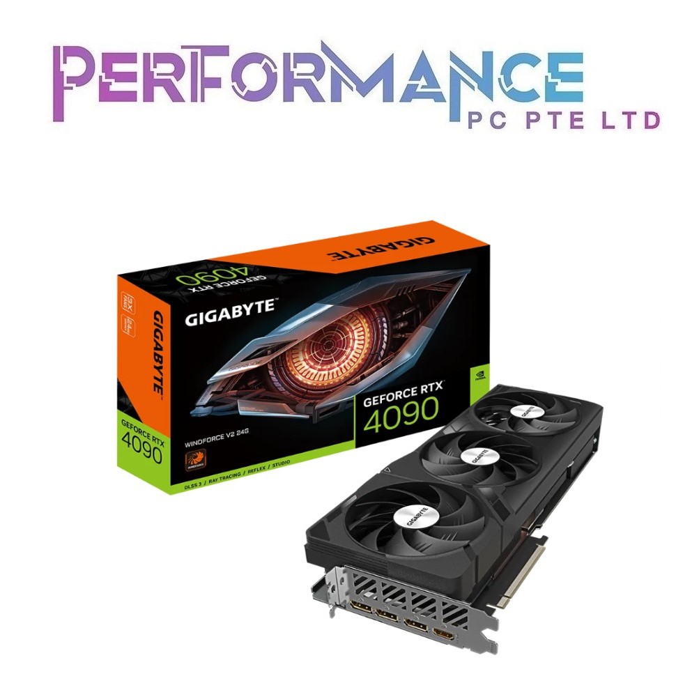 Gigabyte GeForce RTX 4090 RTX4090 WINDFORCE 24G V2 - Graphics Card (3 ...