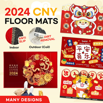 READY STOCK Rabbit Chinese New Year 2023 CNY Floor Mat Rug Carpet ...