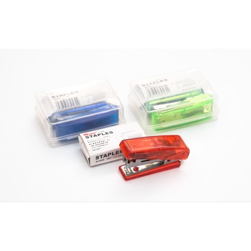 [SG Ready] 2 Piece Stapler Set in Box | Children's Day | Shopee Singapore