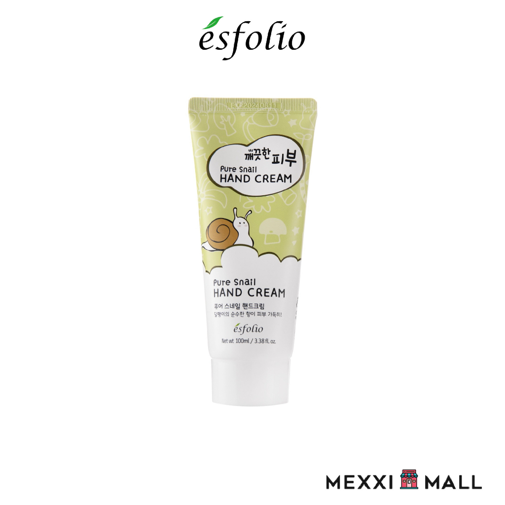 [Esfolio] Pure Skin Hand Cream - Pure Snail 100ml | Shopee Singapore