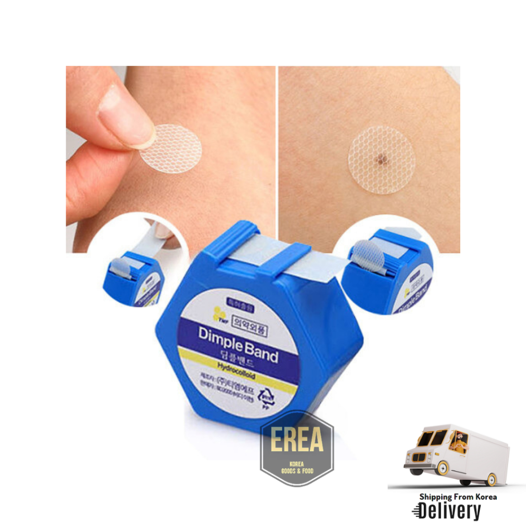 Hydrocolloid band Dimple Band Mosquito Bites Small wound Ance Pimple ...