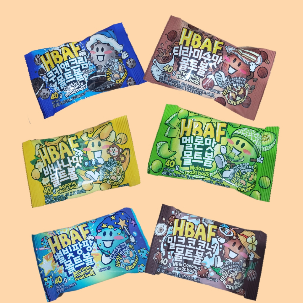 [HBAF] Maltball cookie and cream / Tiramisu | Shopee Singapore