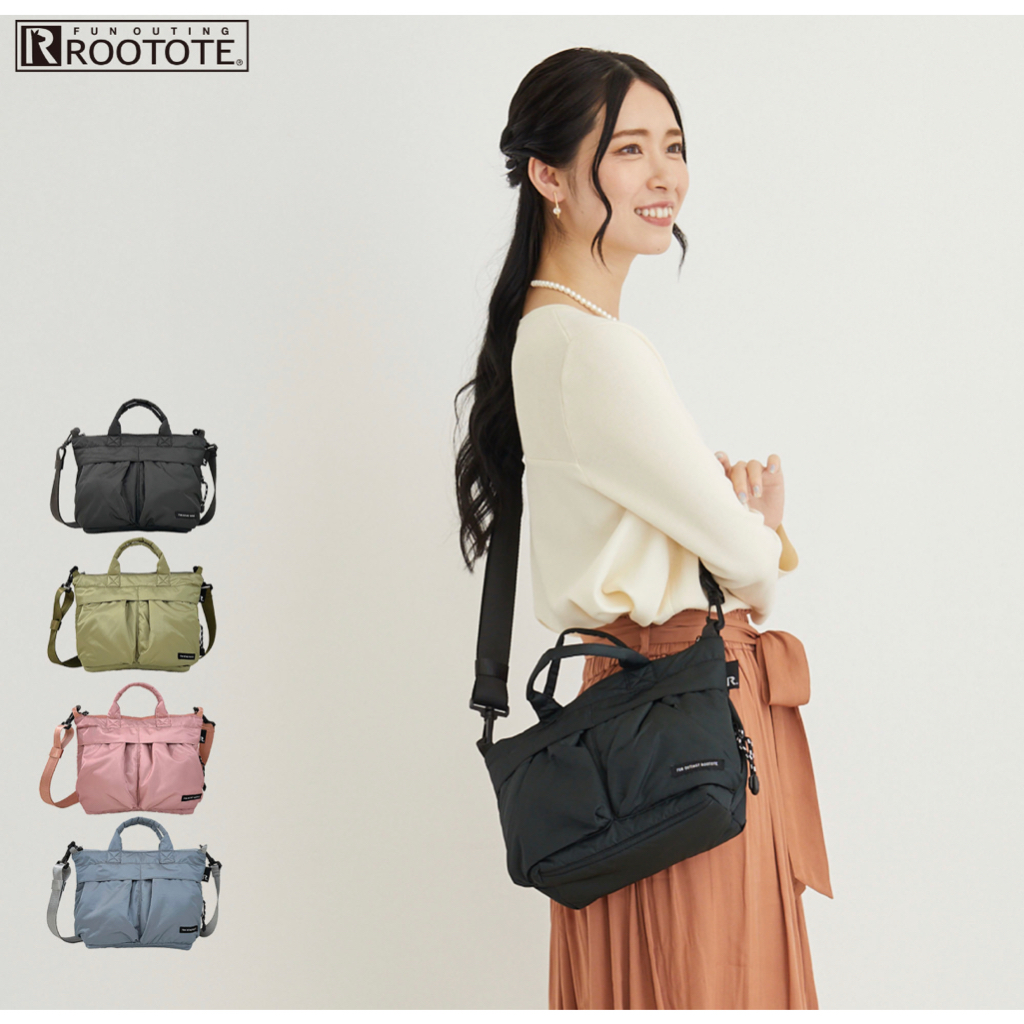 (ROOTOTE) / [2023 New Releases] SC.Deli. Puff-A (4 types) Mini Tote Lightweight Solid Color ...