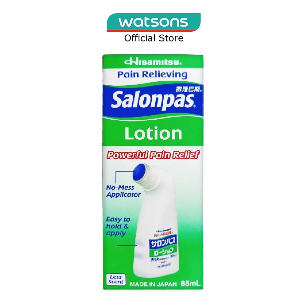 SALONPAS® Extra Strength Pain Relief Lotion 85ml | Shopee Singapore