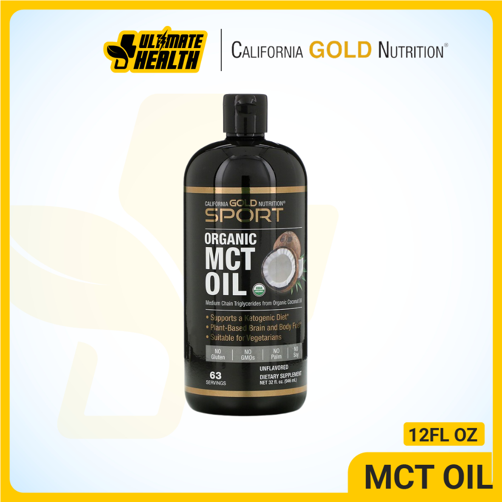 California Gold Nutrition | Organic MCT Oil | Supports Ketogenic Diets ...