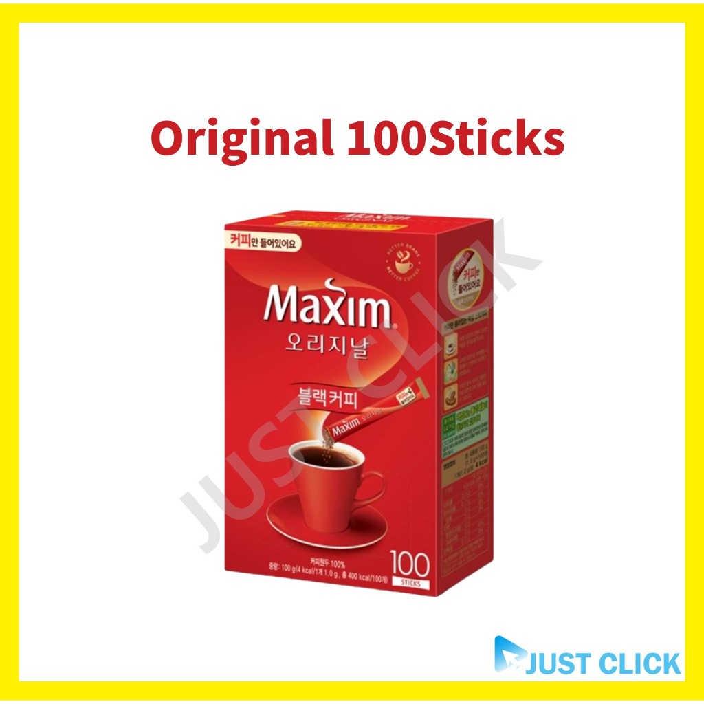 [Maxim] Black instant korea korean coffee 3type(original,arabica,mocha ...