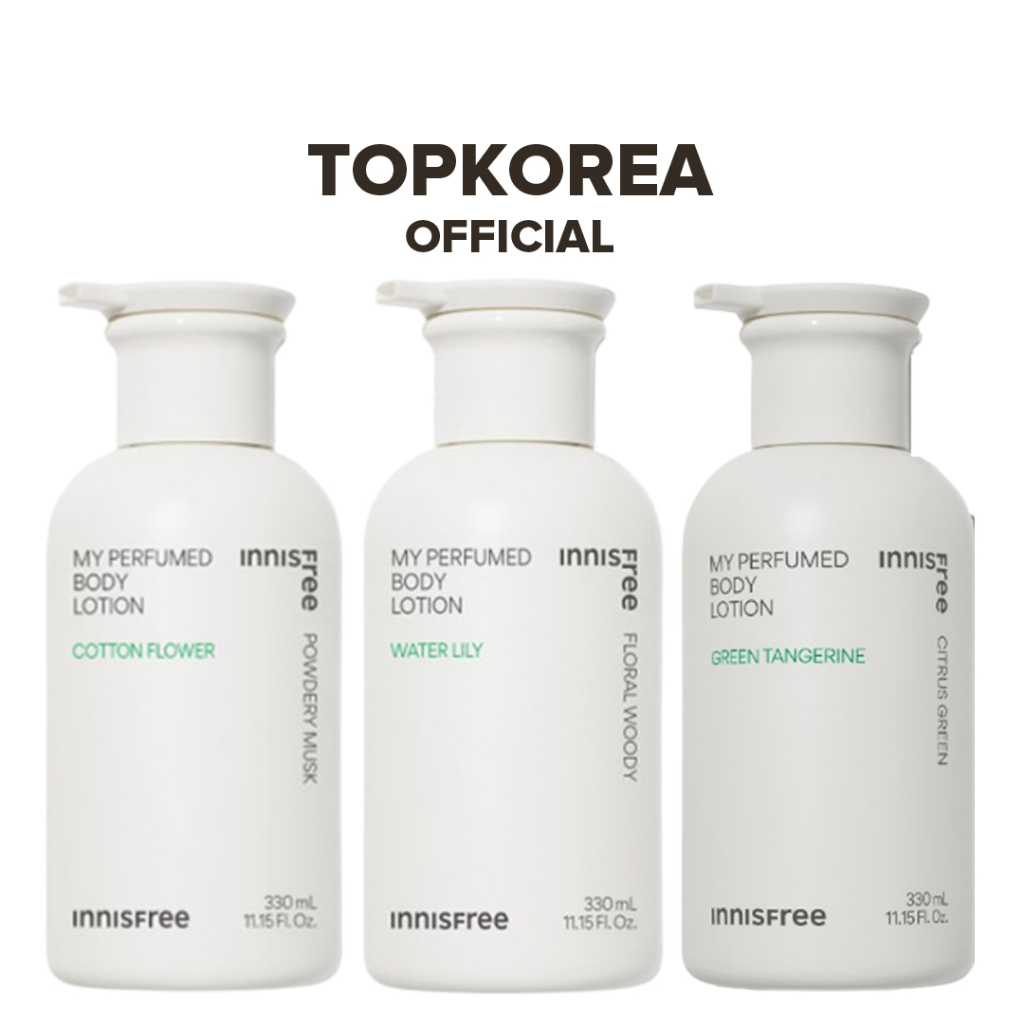 innisfree My Perfumed Body Lotion 330mL 3 TYPES TOPKOREA Shipping from korea | Shopee Singapore