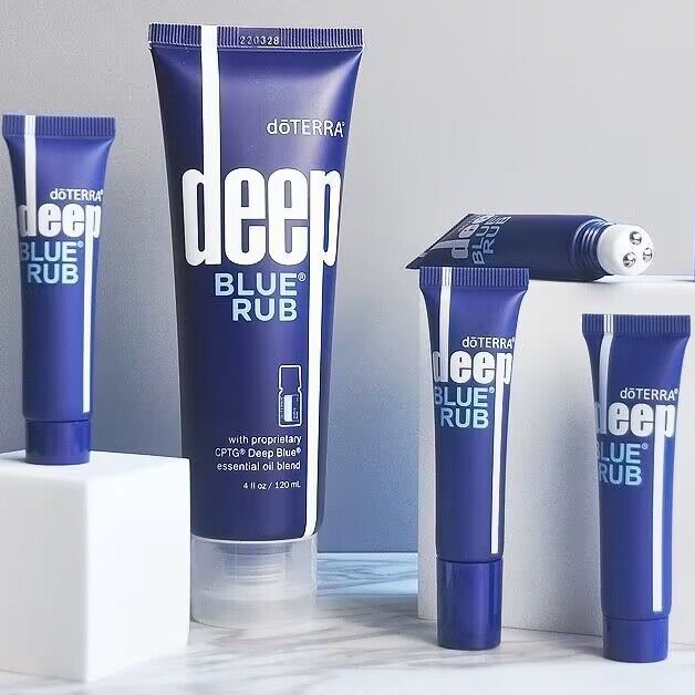 Authentic doTERRA Deep Blue Rub Relaxing Cream 120ml Muscle Cramp ...