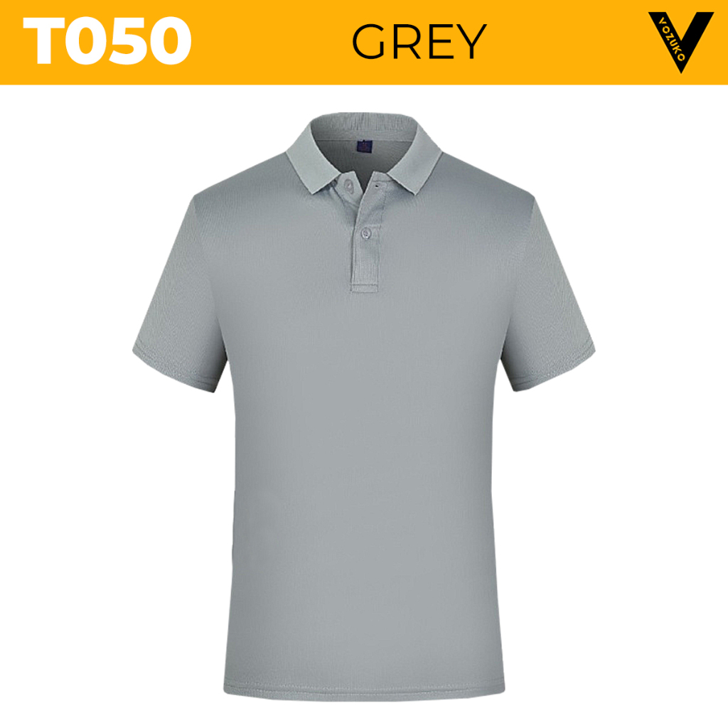 [SG SELLER] Plain Polo T-shirts Breathable Men's Short Sleeves Quick ...