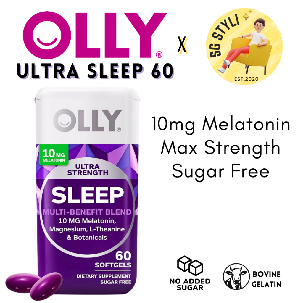 💯Olly Sleep Immunity 50/60/110 Gummy Vitamins *READY Stocks* *2-3 Days ...