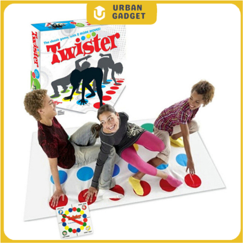 Twister Play Mat Game Funny Kids Family Body Twister Moves Mat Board ...