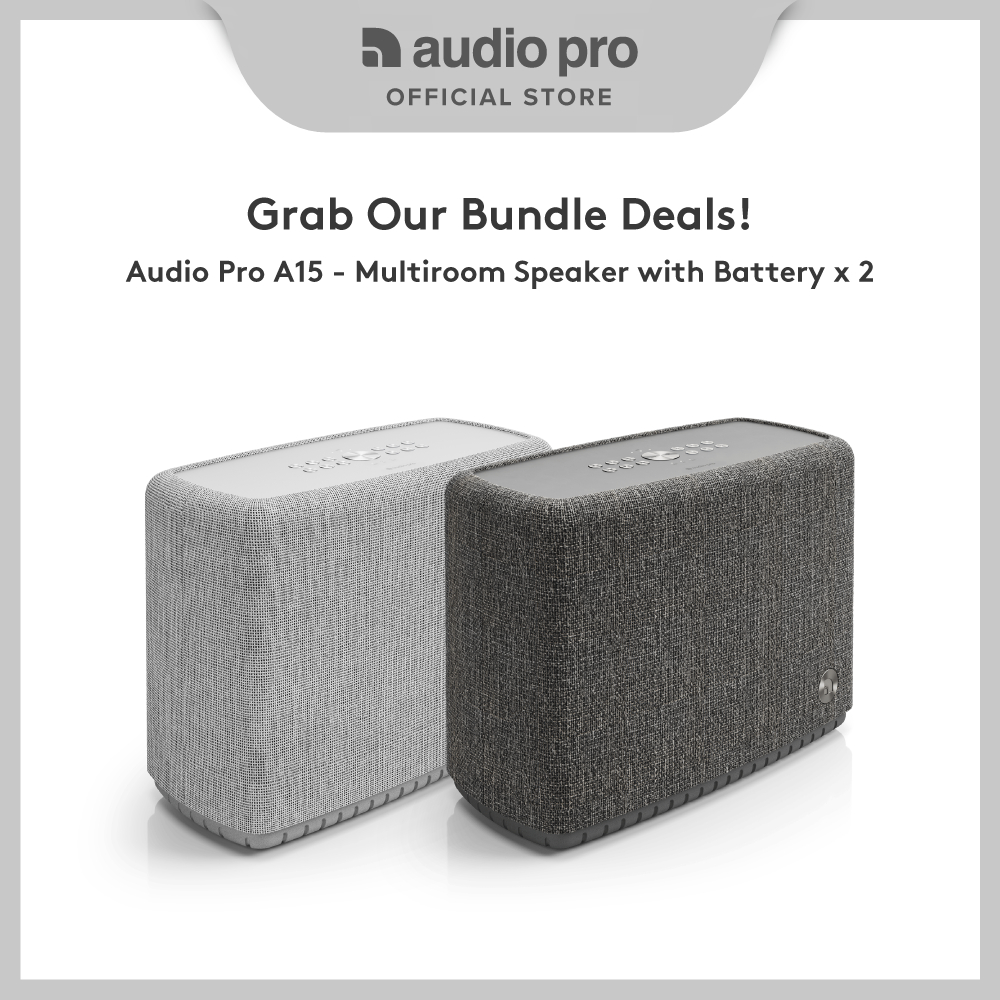 [ Buy 1 get 1 Free ] Audio Pro A15 Wireless Multiroom Speaker With ...