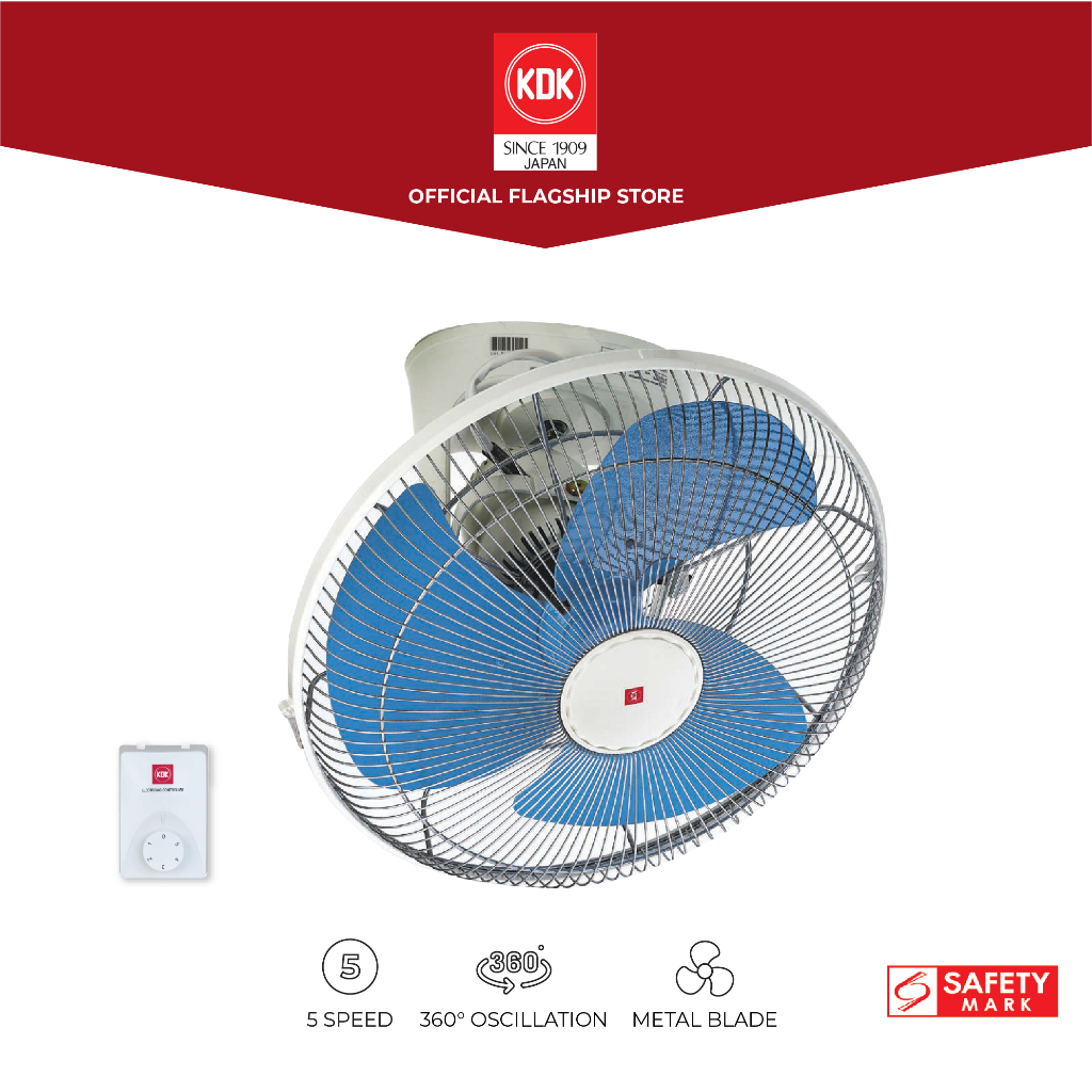KDK M40RS Orbital Fan with 5-Speed Regulator | Shopee Singapore