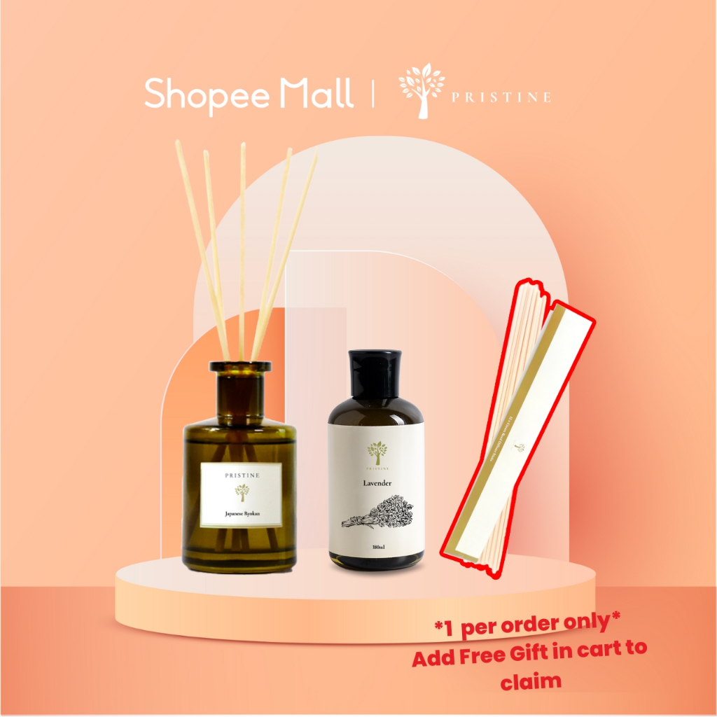 Pristine Reed Diffuser Refill Bundle Free Reed Sticks Hotel
