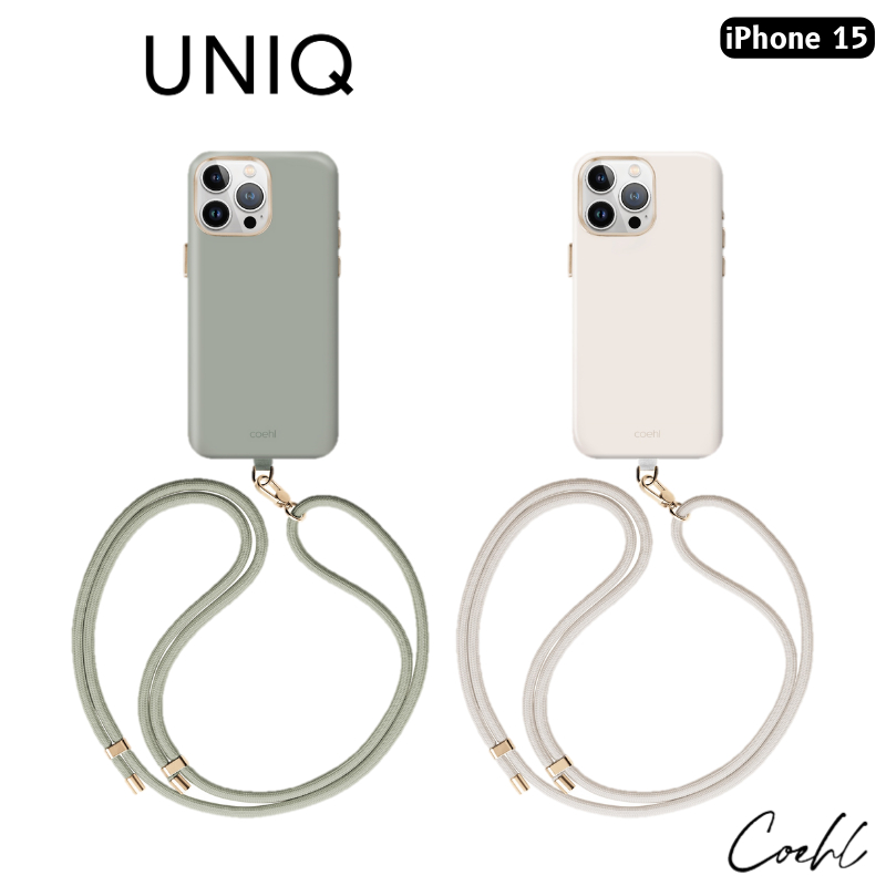 UNIQ Coehl Creme Magnetic iPhone 15 Pro/ Pro Max Back Case Phone Cover ...