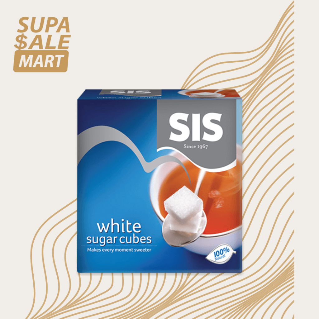 SIS 100% Natural White Sugar Cubes 454g | Shopee Singapore