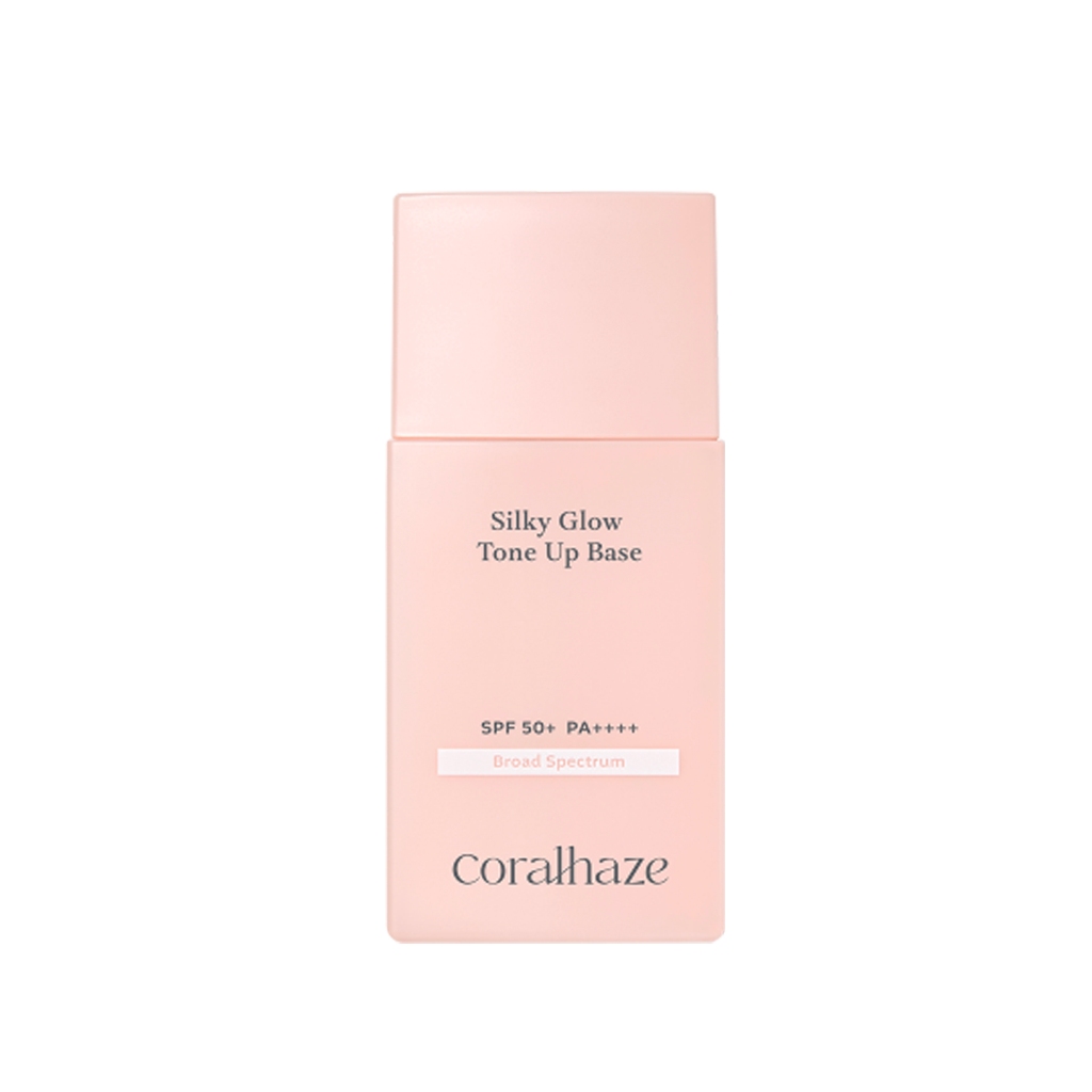 [Coralhaze] Silky Glow Tone Up Base 30ml SPF 50+ PA++++ | Shopee Singapore