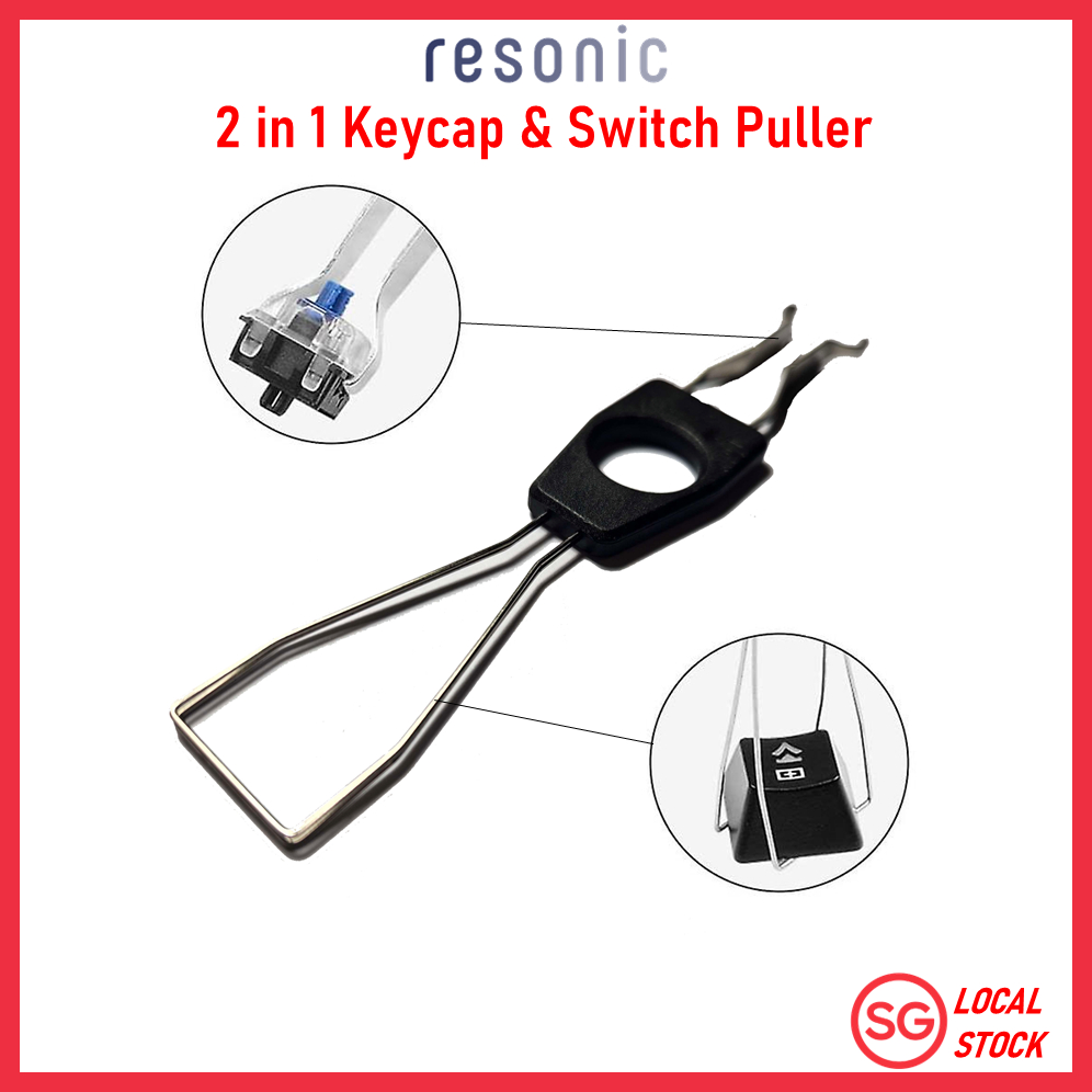 2 in 1 Stainless Steel Keycap & Switch Puller for Keyboard | Shopee ...