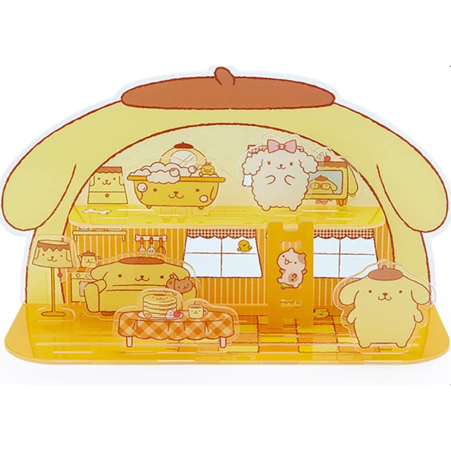 Pom Pom Purin Toy Sanrio Custom Acrylic House | Shopee Singapore