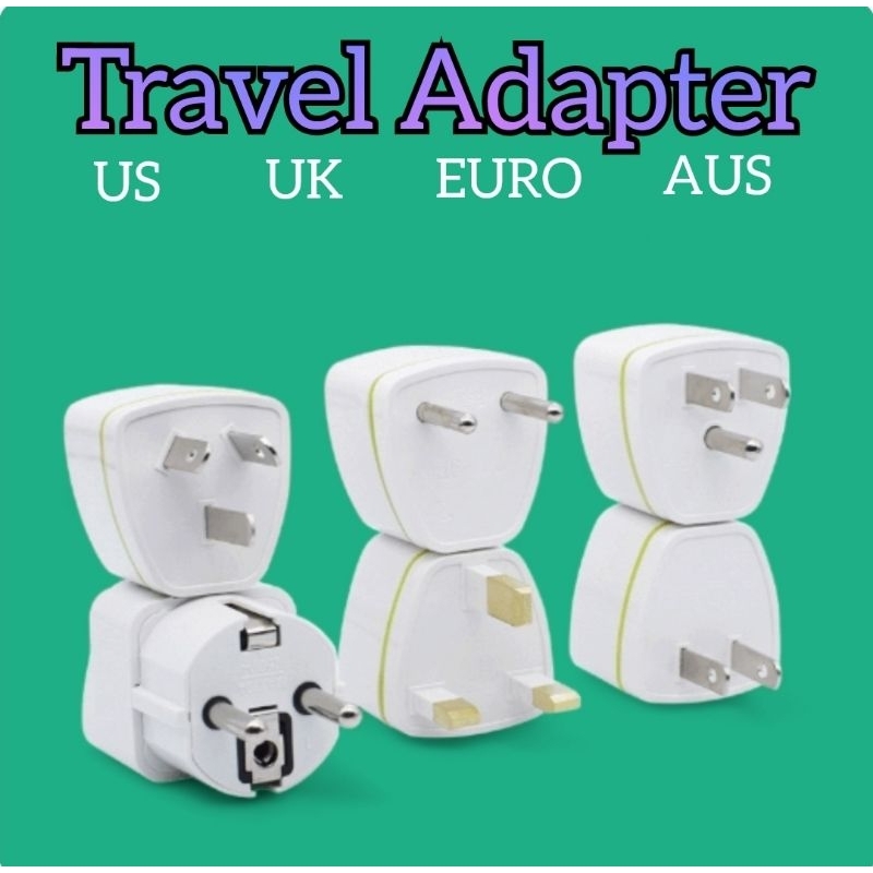 [SG Ready Stock]Premium Quality Travel Adapter Multi Oversea Plug US/UK ...