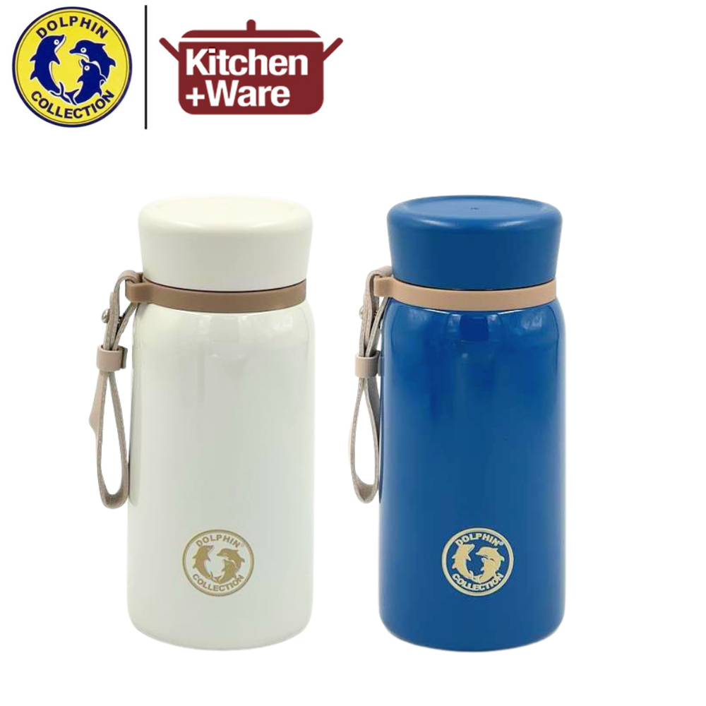 Dolphin Collection 320ml Stainless Steel Vacuum Flask / Insulated ...