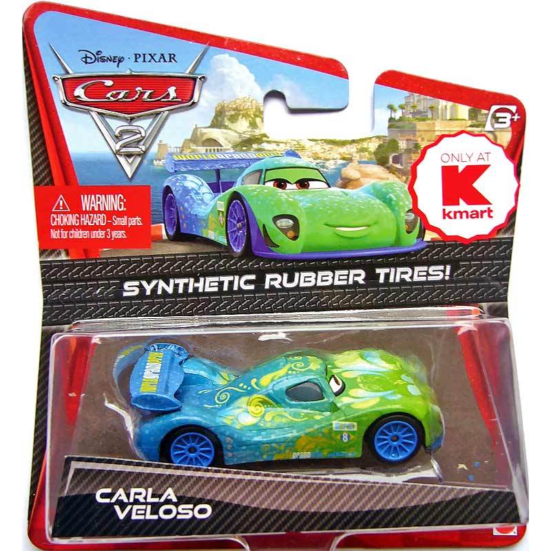 Original Disney Pixar Cars 2 Movie - Carla Veloso Synthetic Rubber ...
