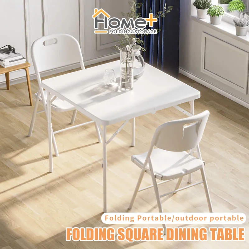(HOME+) Square Foldable Table / Folding TABLE / OUTDOOR / Multi-Purpose ...