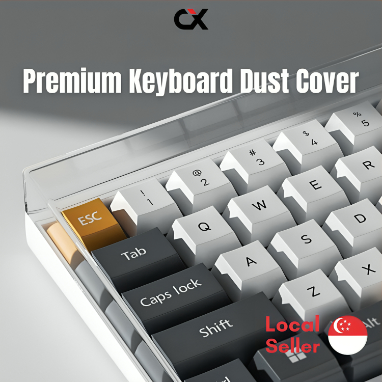 (SG) Keyboard Dust Cover - High Quality Clear Plexiglass Clear Cover ...