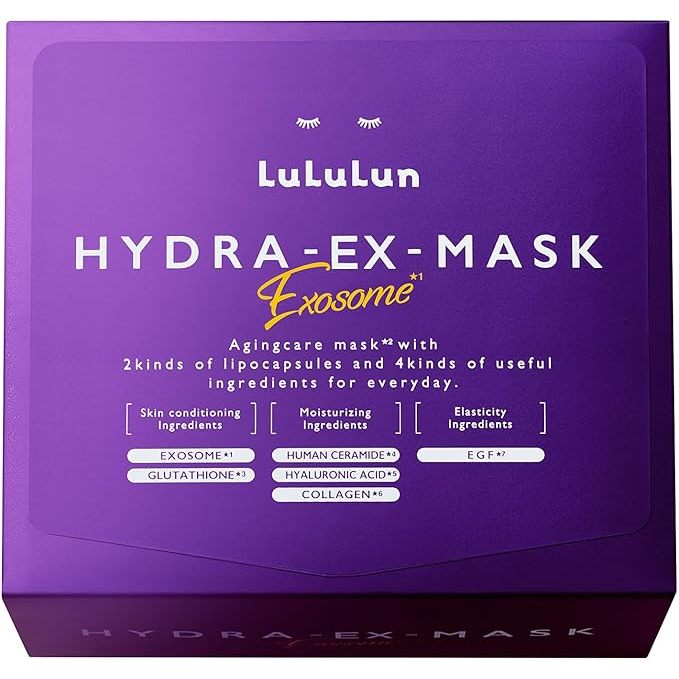 【Made in Japan】LuLuLun Hydra EX Face Mask, large capacity, 28 masks. 【Direct from Japan ...