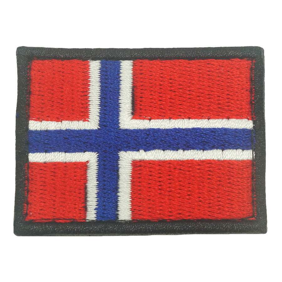 MINI NORWAY FLAG - FULL COLOR (BLACK BORDER) | Shopee Singapore