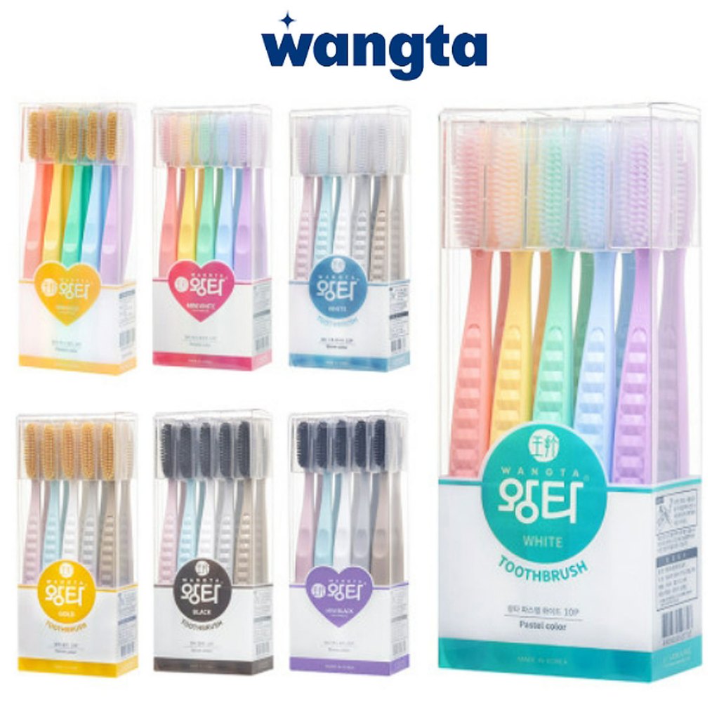 (Ready to Ship) @BTS JUNGKOOK@ [WANGTA] Toothbrush 10pcs / Korea Soft ...