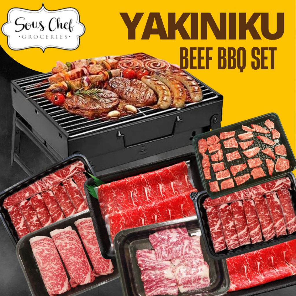 TEAM KITCHEN / PREMIUM YAKINIKU BARBEQUE BEEF SET W | Shopee Singapore