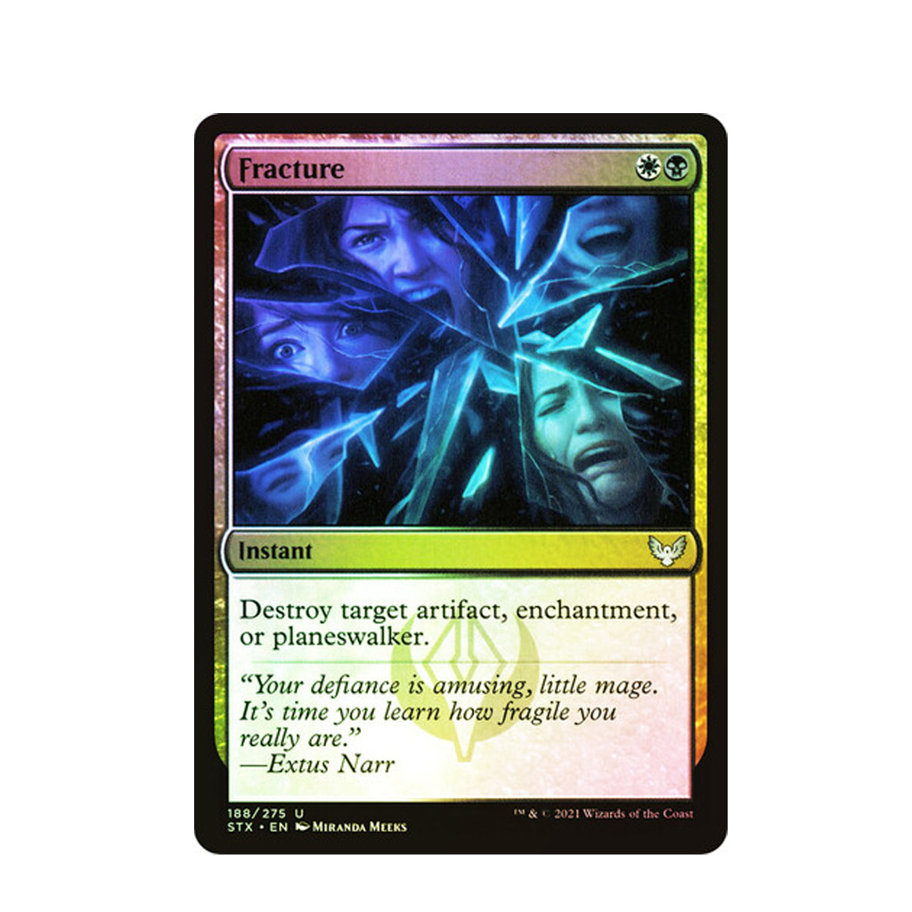 Magic The Gathering - Fracture Card (Strixhaven) | Shopee Singapore