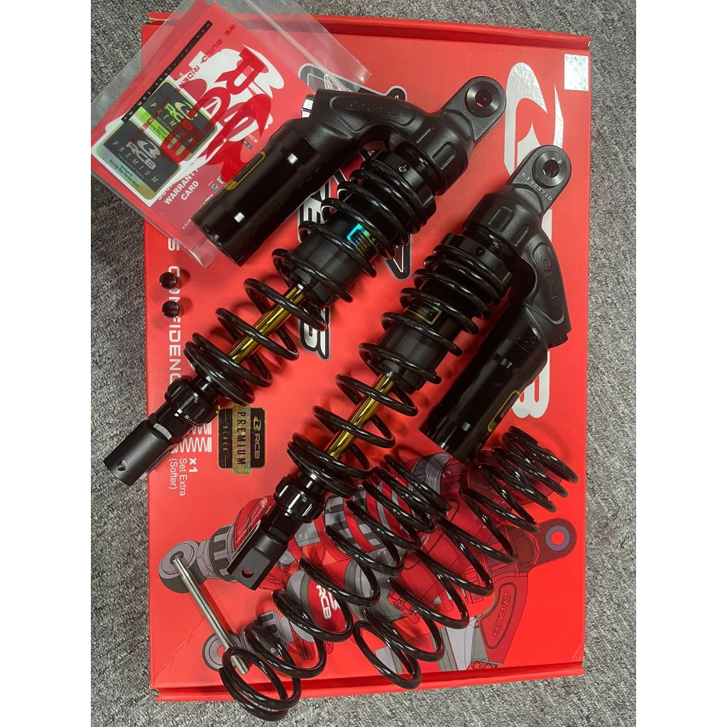 RCB RacingBoy VD Series Premium Gold Black XMAX 250 / XMAX 300 350MM ...