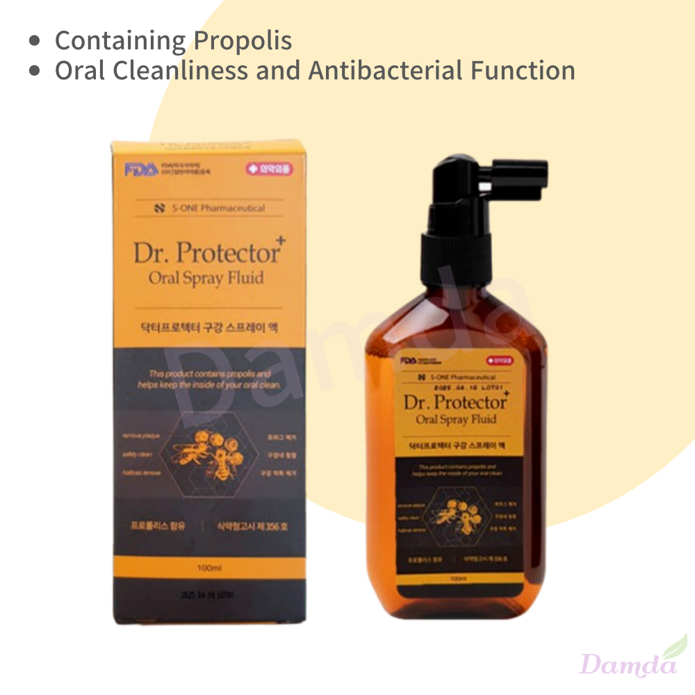 Dr. Protector Oral Spray Fluid 100ml For Oralcare Natural Containing ...