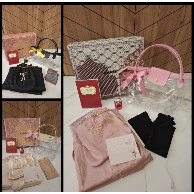 [In Stock SG Seller] Prayer Gift Set - Naelofar Sejadah, Telekung ...