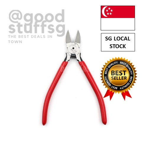 [SG FREE 🚚] 6" 153MM Flat Blade Digonal Cut Copper Wire Plastic Cutter Plier Nipper MTC-22 ...