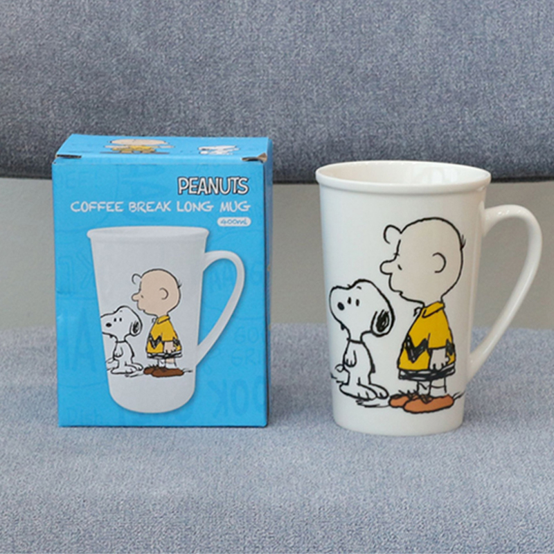 Peanuts Snoopy Ceramic Mug Cup 400ml Coffee Drink Room Kitchen ...