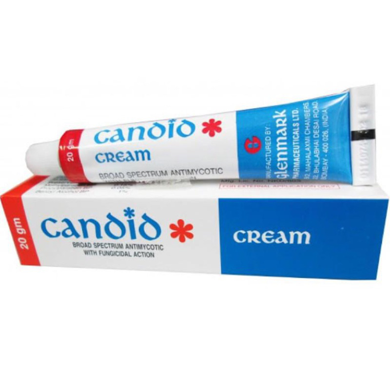 Candid Clotrimazole 1% Antifungal Cream, 20g for treatment of Ringworm ...