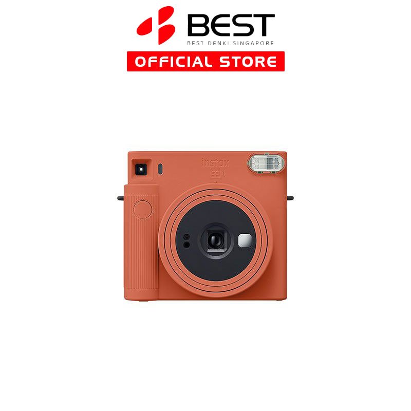 Fujifilm Instant Camera Instax Square SQ1 Orange EX D | Shopee Singapore
