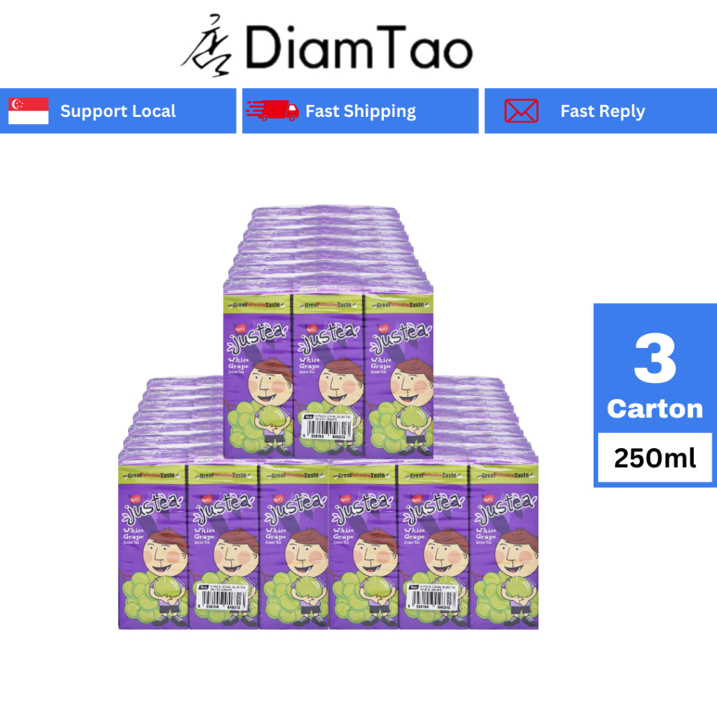 [Bundle of 3] Yeo's Just Tea White Grape 250ml x 24 Packets | Shopee ...