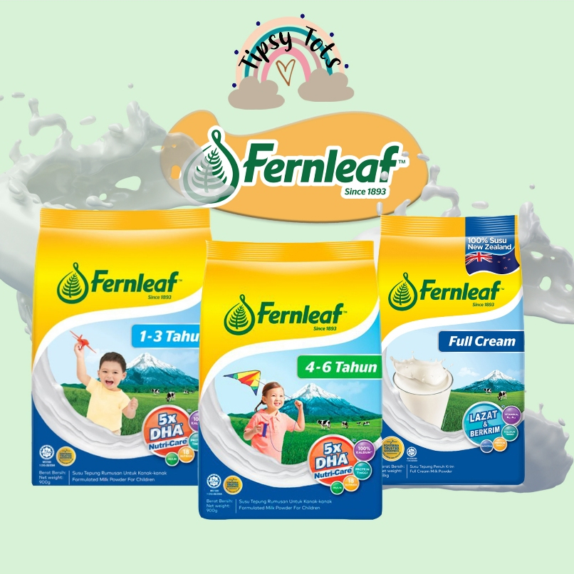 FERNLEAF Original Flavour 1-3 / 4-6, (900g) / Full Cream 1.8kg | Shopee ...