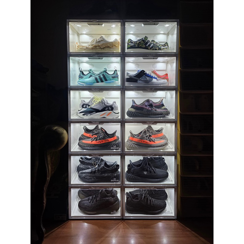 ORIGINALAB Premium LED Lights Box | For Shoes Toys Plush Labubu ...